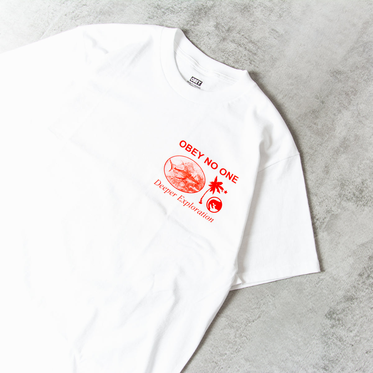 Buy the Obey Deeper Exploration Tee online @Union Clothing | Union Clothing