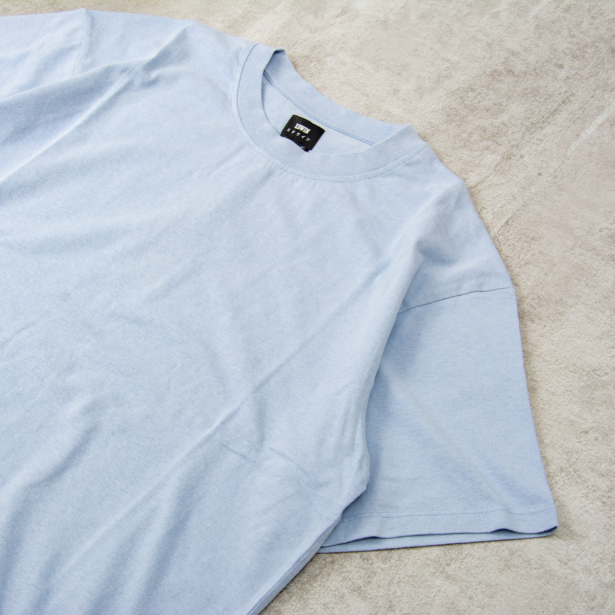 Buy the Edwin Oversize Basic Tee - Kentucky Blue@Union Clothing | Union Clothing
