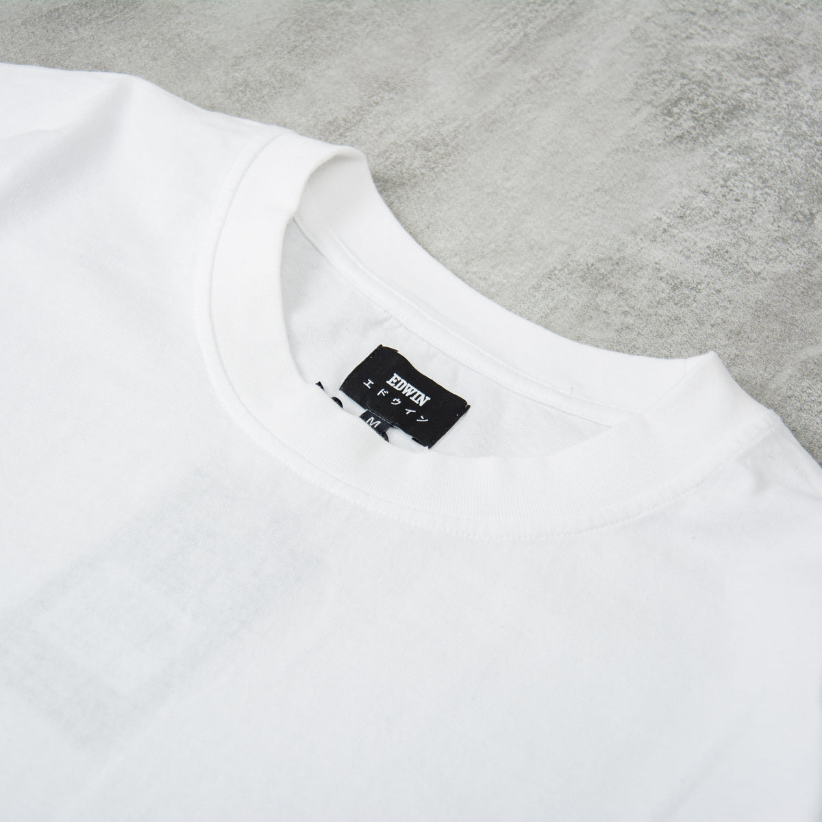 Buy the Edwin Oversize Basic Tee - White online @Union Clothing | Union Clothing