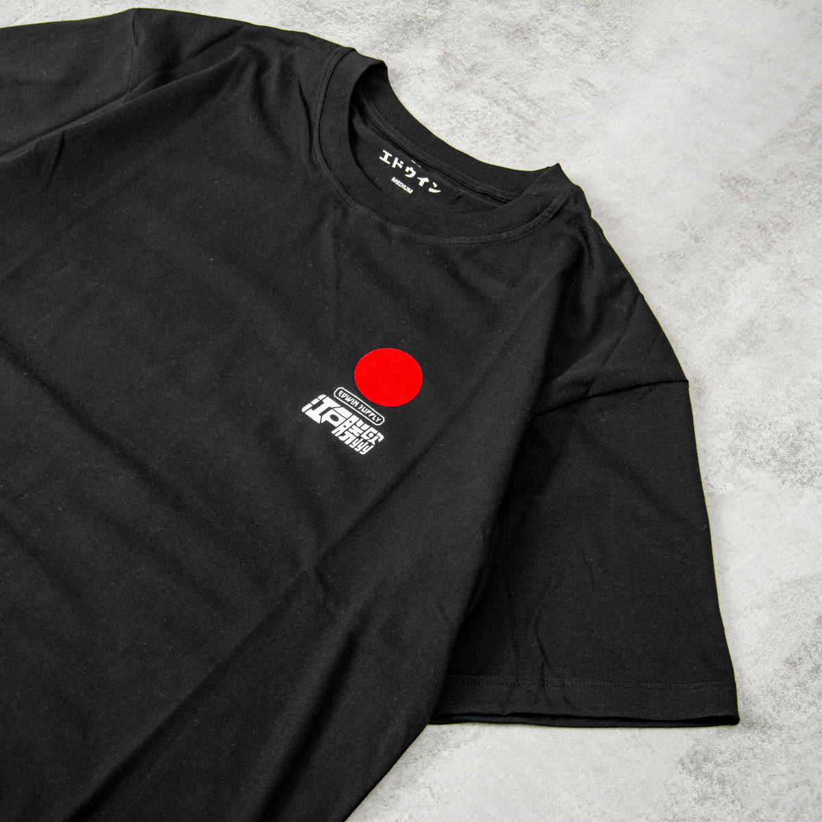 Buy The Edwin Sun Tee - Black@ Union Clothing | Union Clothing