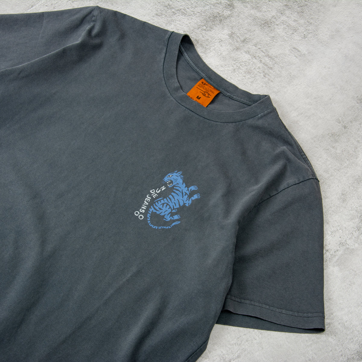 Buy the Nudie Roy Wrong Place Tee - Antracite online @Union Clothing | Union Clothing