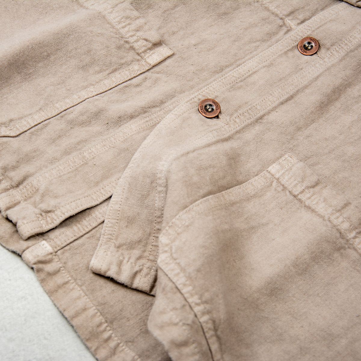 Buy the Vetra 5c Heavy Linen Jacket - Rigging @Union Clothing | Union ...