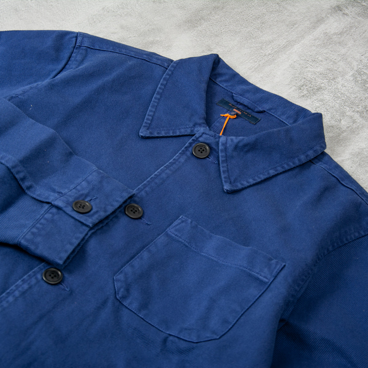 Buy Nudie Barney Worker Jacket - Mid Blue online @Union Clothing ...