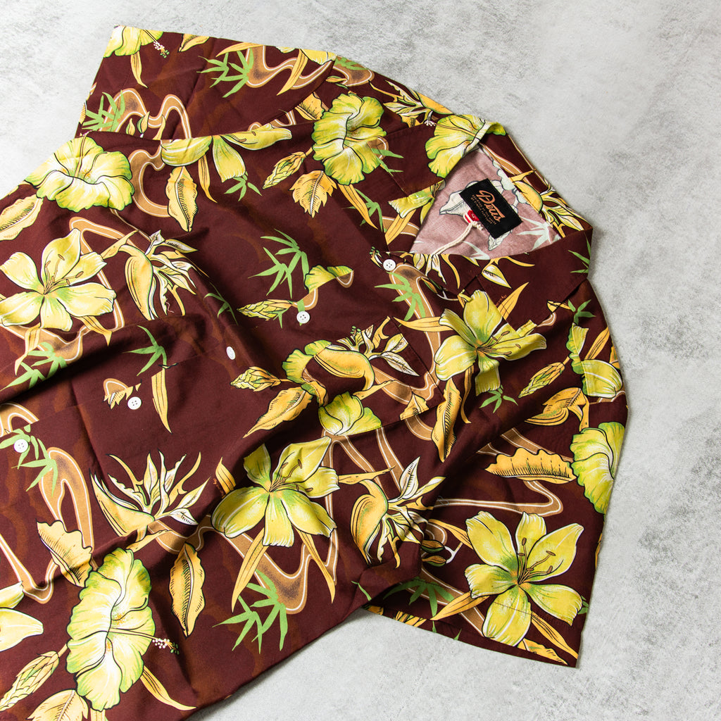 Buy the Deus Ex Machina Broadus Shirt - Brown@Union Clothing | Union ...