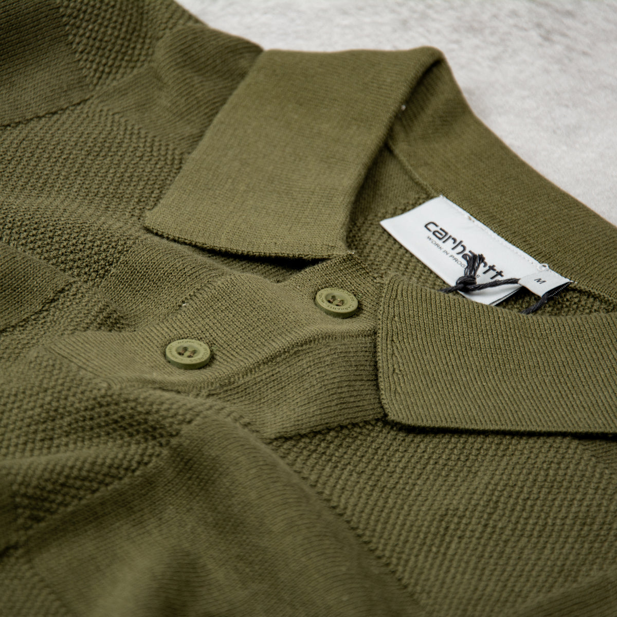 Buy Carhartt WIP Checker Polo - Dollar Green@Union Clothing | Union ...