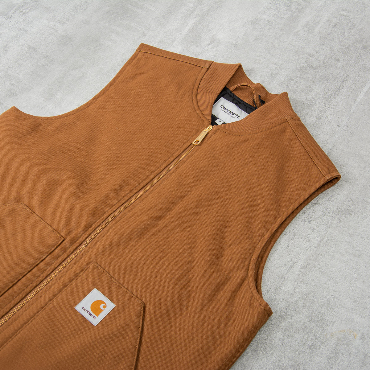 Get the Carhartt WIP Rigid Vest - Hamilton Brown online @Union Clothing ...