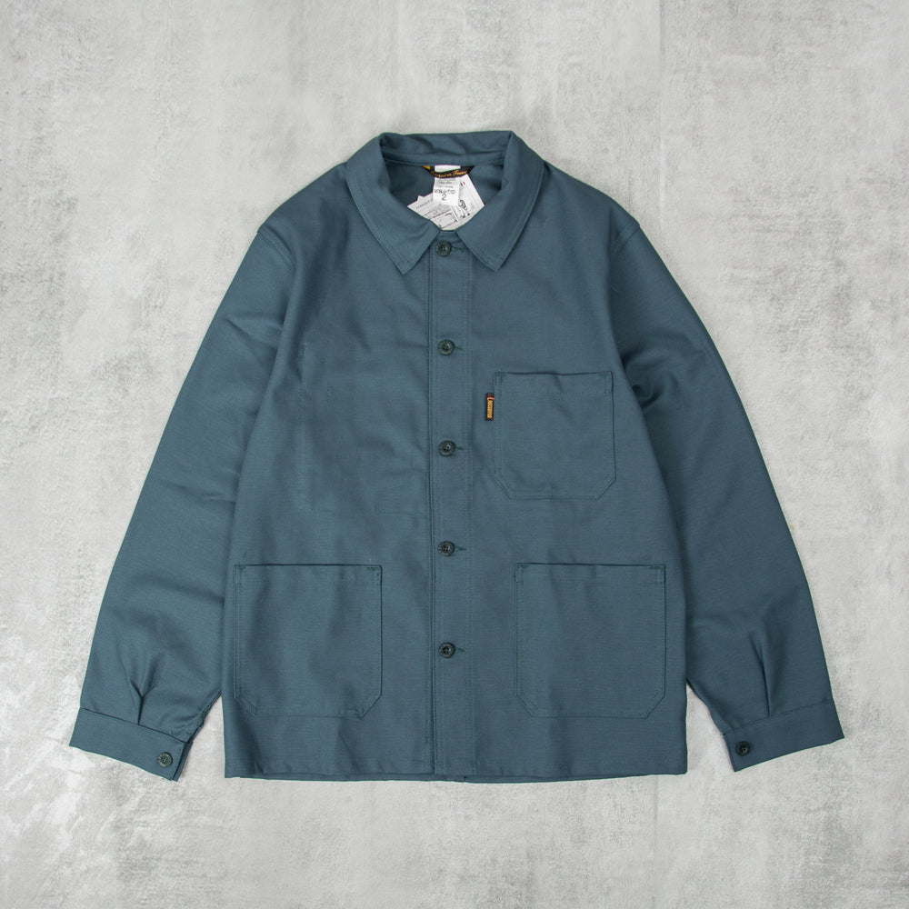 Buy the Le Laboureur Cotton Work Jacket - Vert @Union Clothing | Union ...