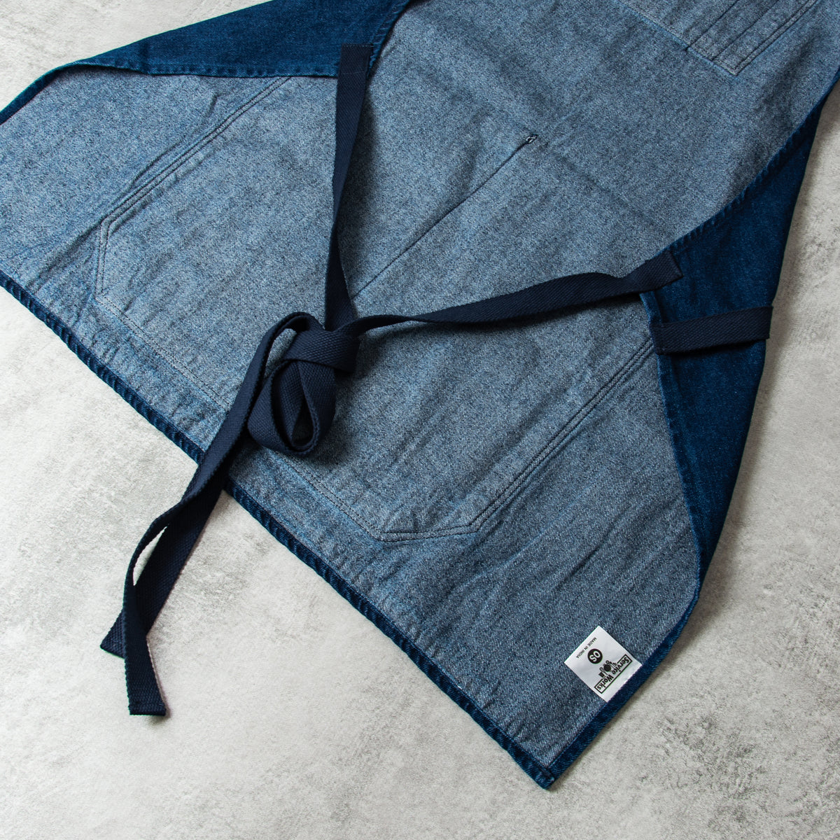 Buy the Service Works Apron - One Wash Blue online @Union Clothing ...