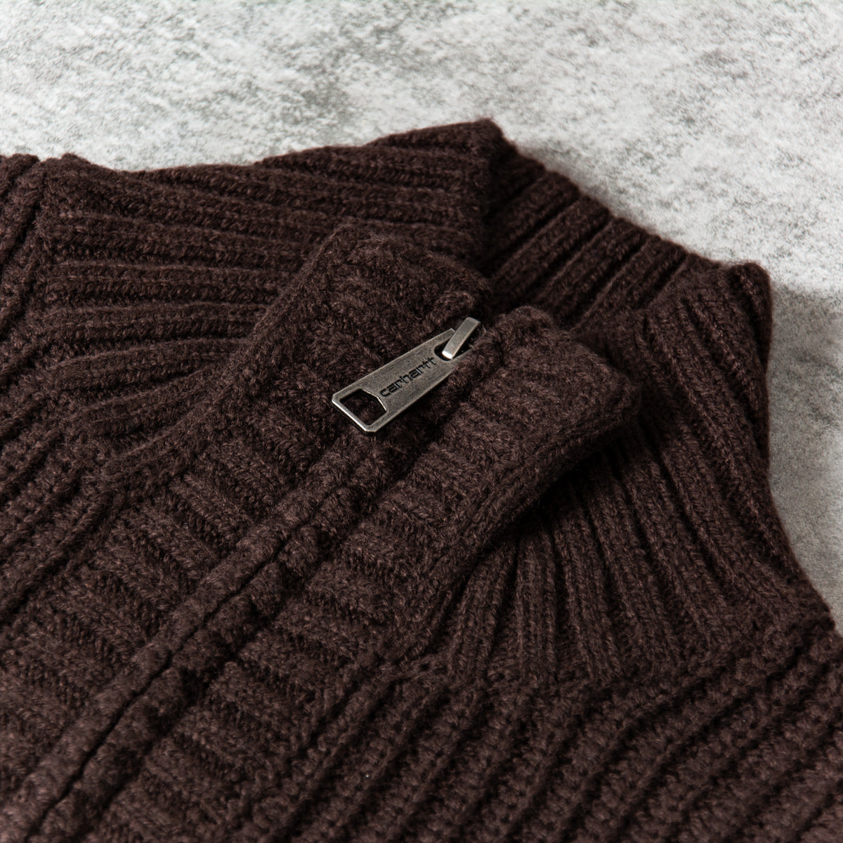 Buy Carhartt WIP Detroit Half Zip Sweater - Palisander@Union Clothing ...