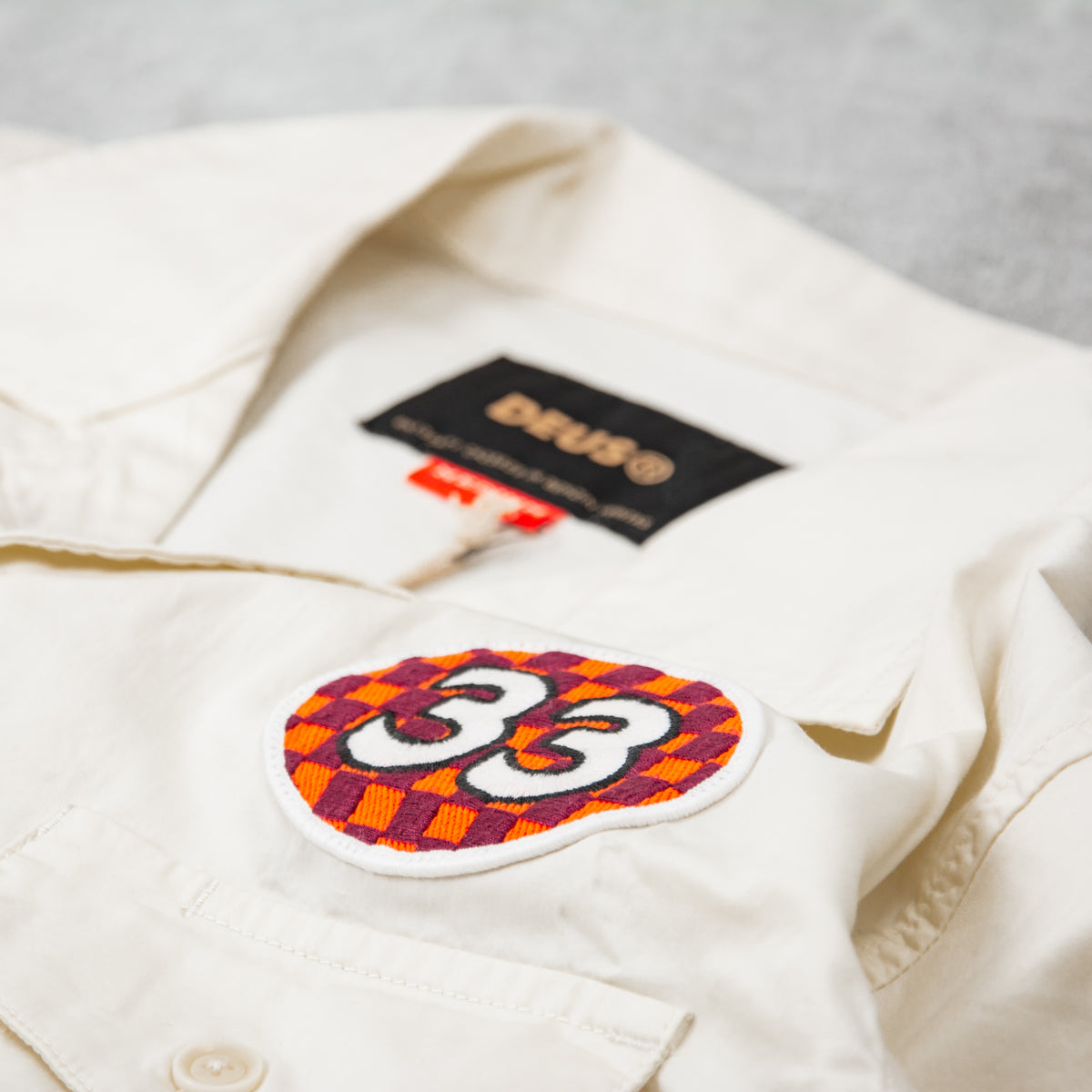 Buy the Deus Ex Machina Foreman Shirt - Vintage White@Union Clothing ...