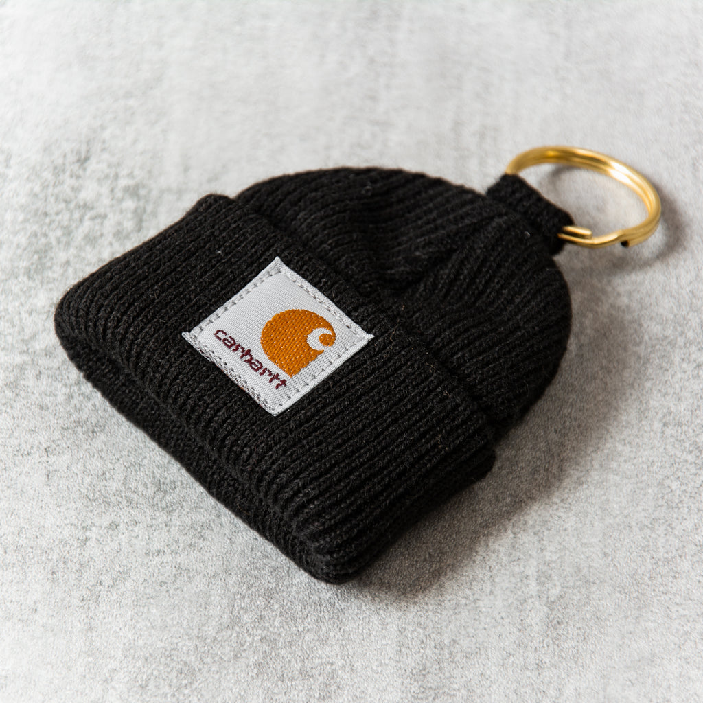 Buy the Carhartt WIP Mini Watch Hat Keychain - Black@Union Clothing ...