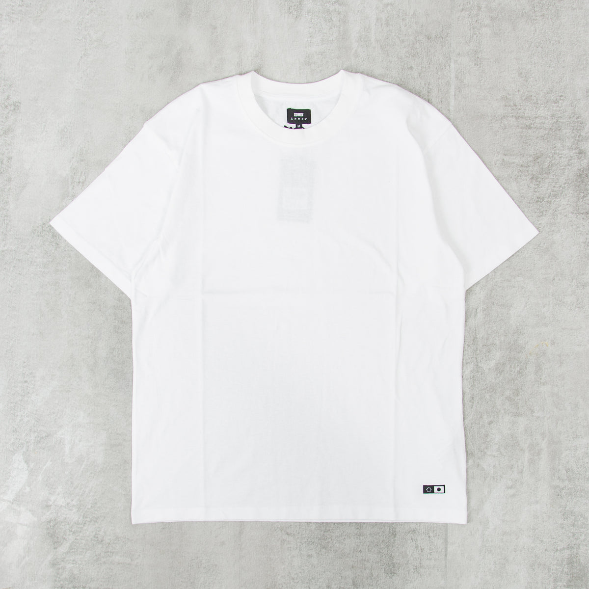 Buy the Edwin Oversize Basic Tee - White online @Union Clothing | Union Clothing