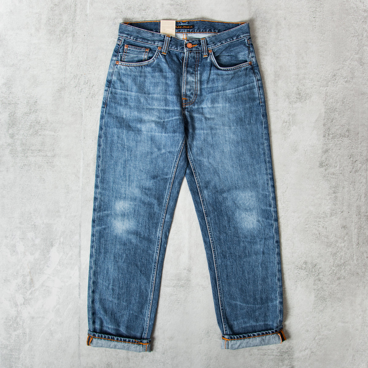Buy the Nudie Rad Rufus Jeans - Raw Tracks@Union Clothing | Union Clothing