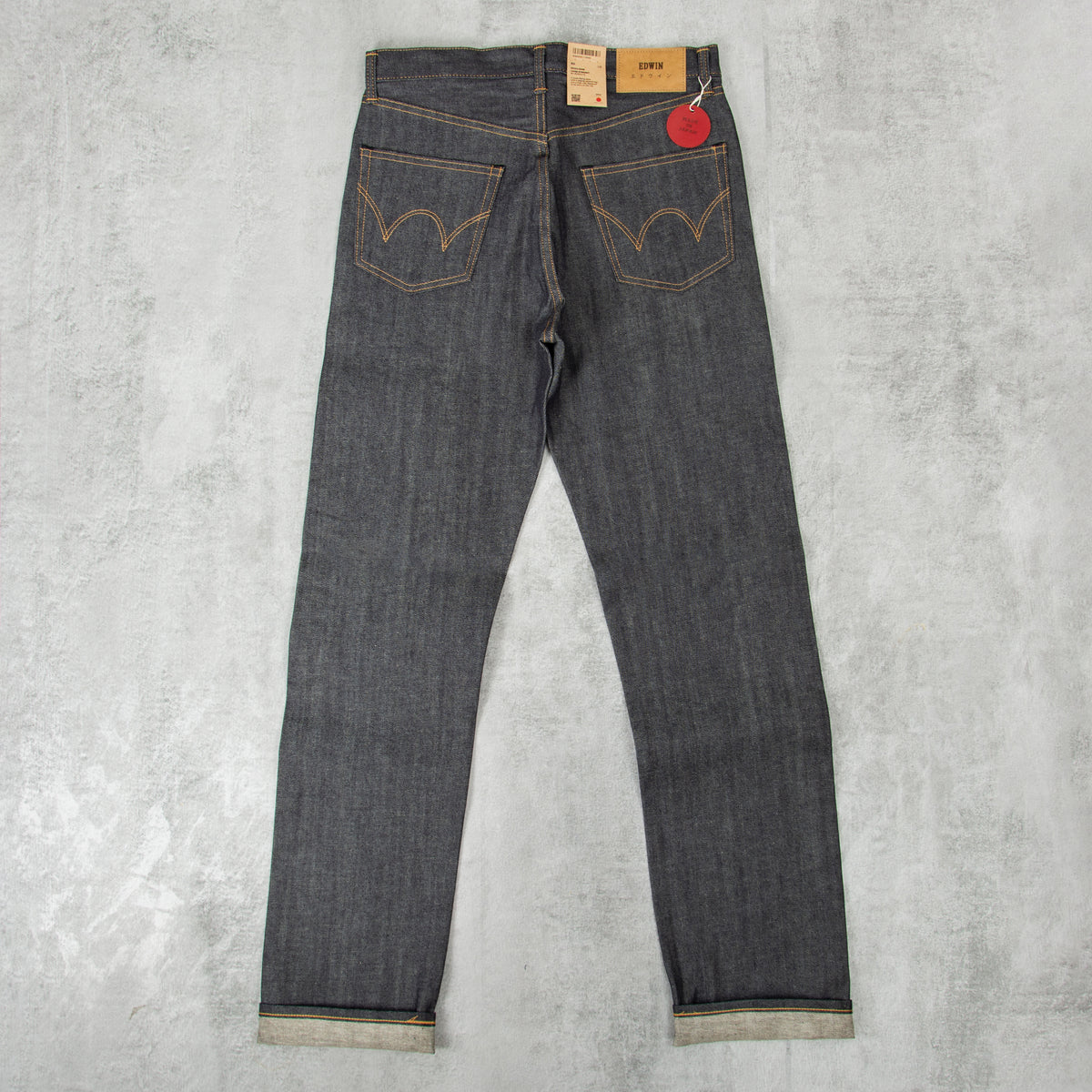 Buy the Loose Straight Jeans - Lightweight Red Selvage@Union Clothing ...