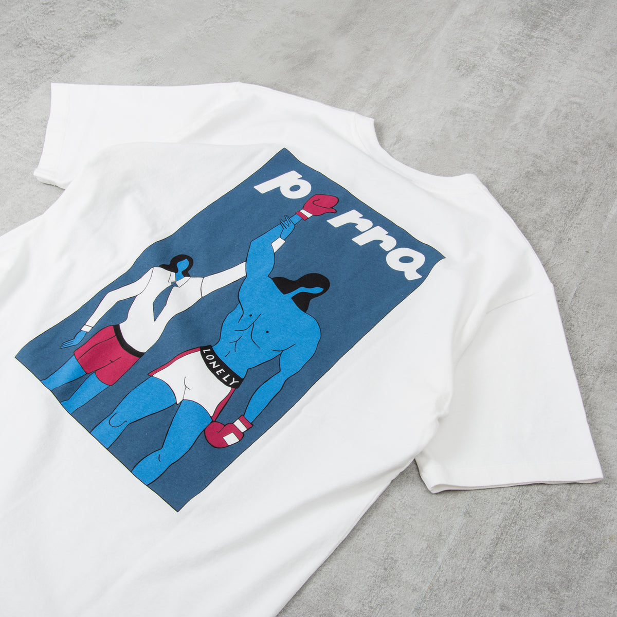 Buy the By Parra Round 12 Tee - White online @Union Clothing | Union ...