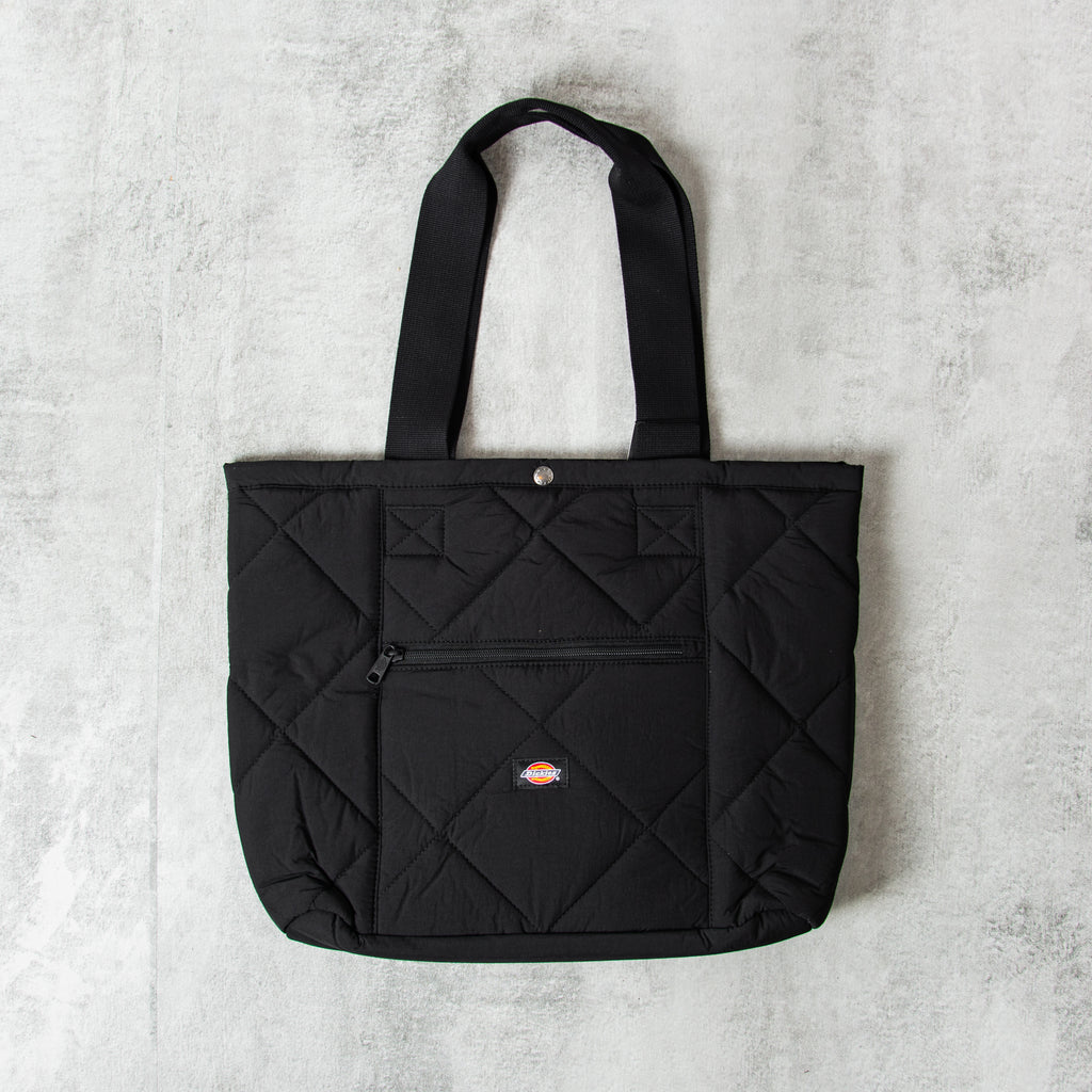 Buy the Dickies Samburg Quilted Tote Bag - Black online @Union Clothing ...