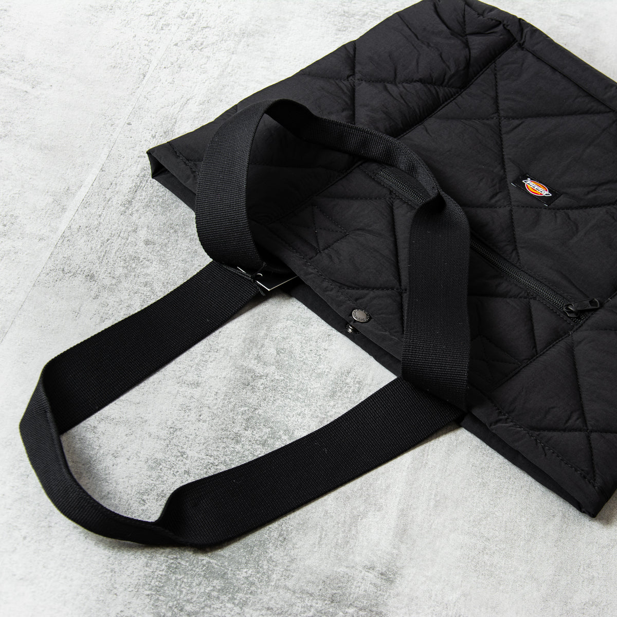 Buy the Dickies Samburg Quilted Tote Bag - Black online @Union Clothing ...