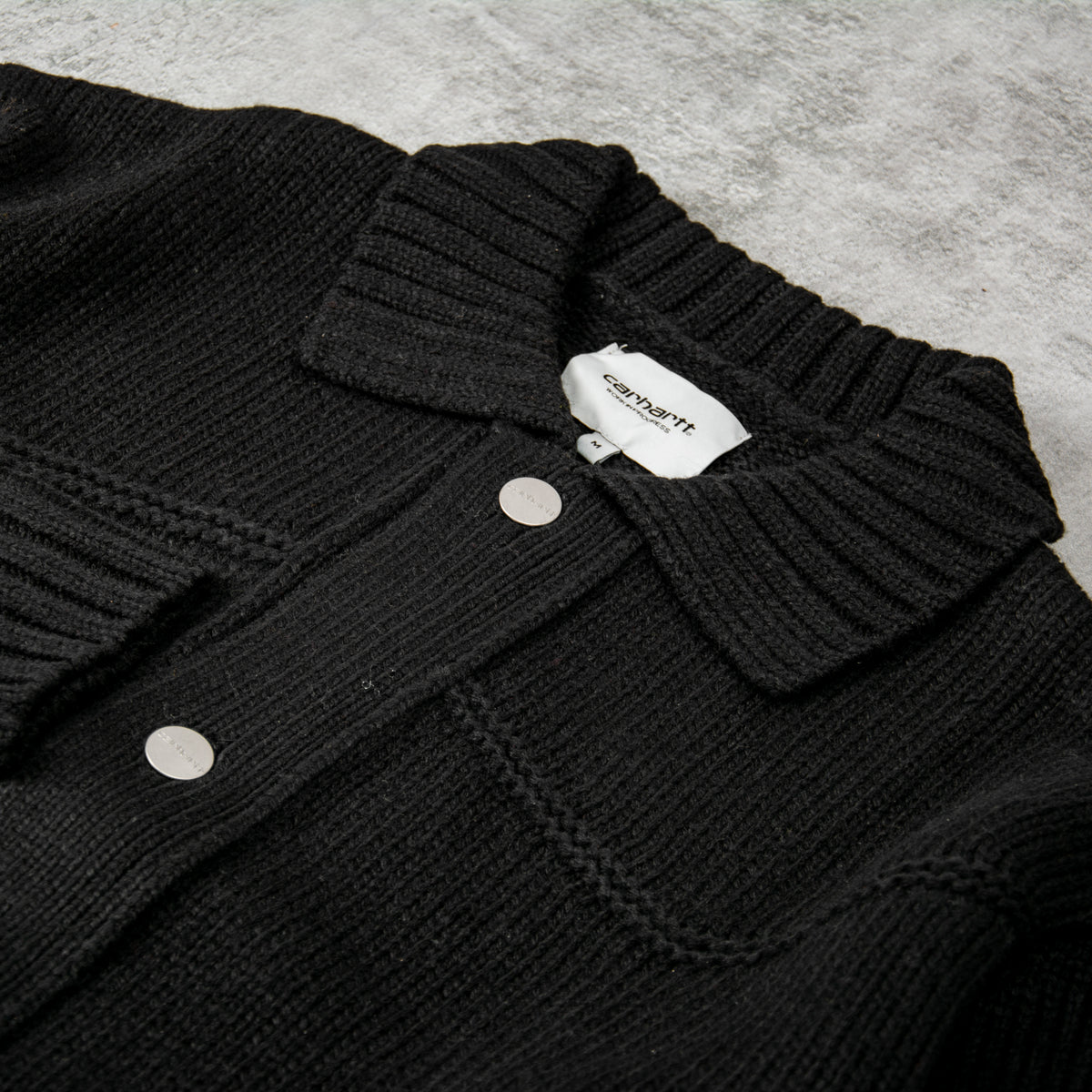 Buy Carhartt WIP Santa Fe Cardigan - Black@Union Clothing | Union Clothing