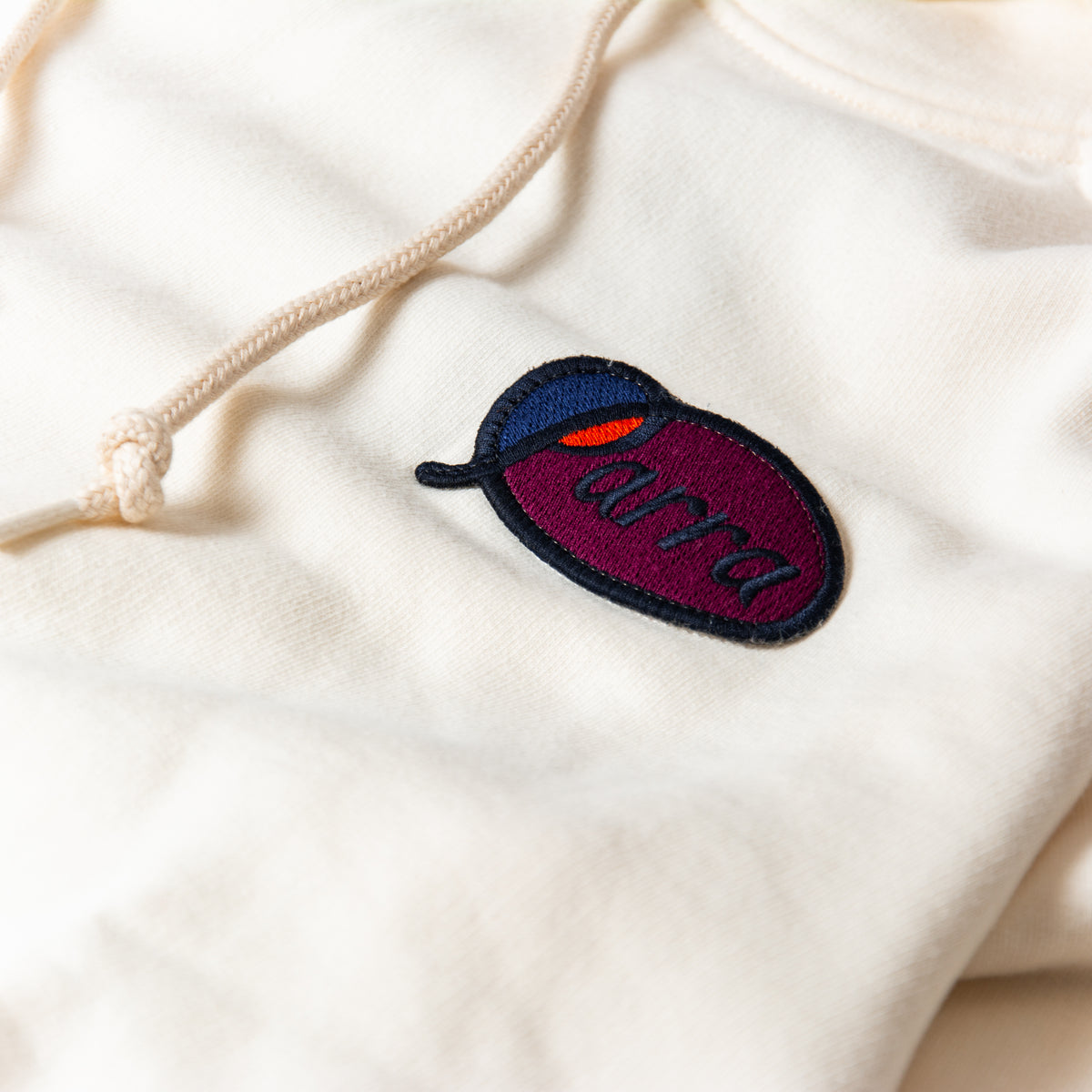 Buy the By Parra Script Logo Hooded Sweat - Off White @Union Clothing ...