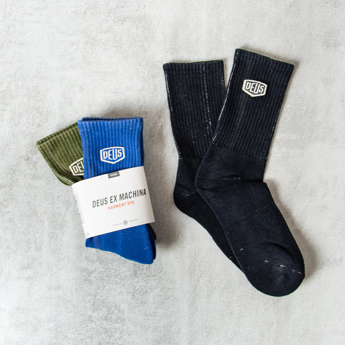 Buy the Deus Ex Machina Shield Sock 3 Pack @Union Clothing | Union Clothing