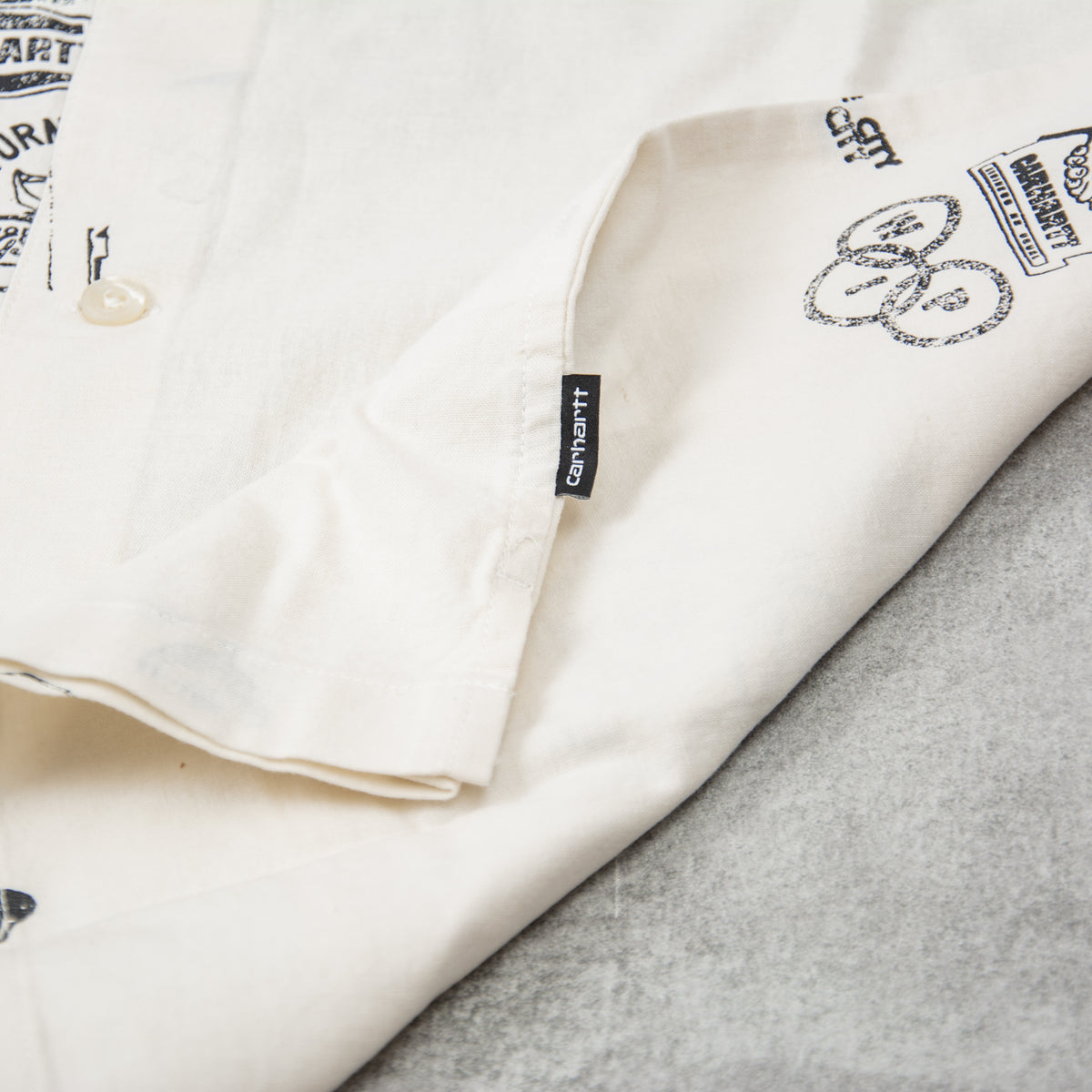Buy the Carhartt WIP Stamp Shirt - Wax@Union Clothing | Union Clothing