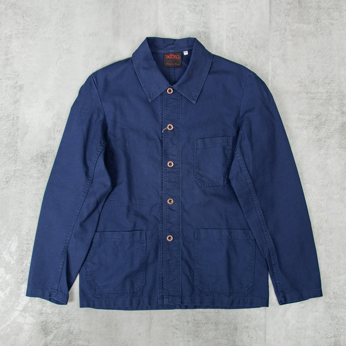 Buy the Vetra Twill Workwear Jacket 5c- Navy @Union Clothing | Union ...