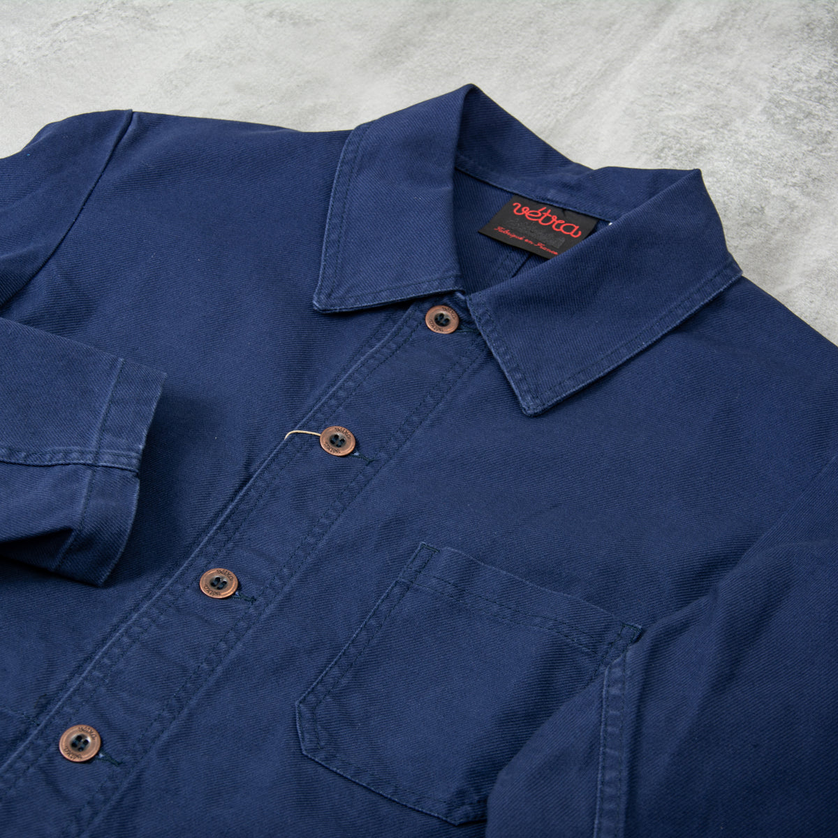 Buy the Vetra Twill Workwear Jacket 5c- Navy @Union Clothing | Union Clothing