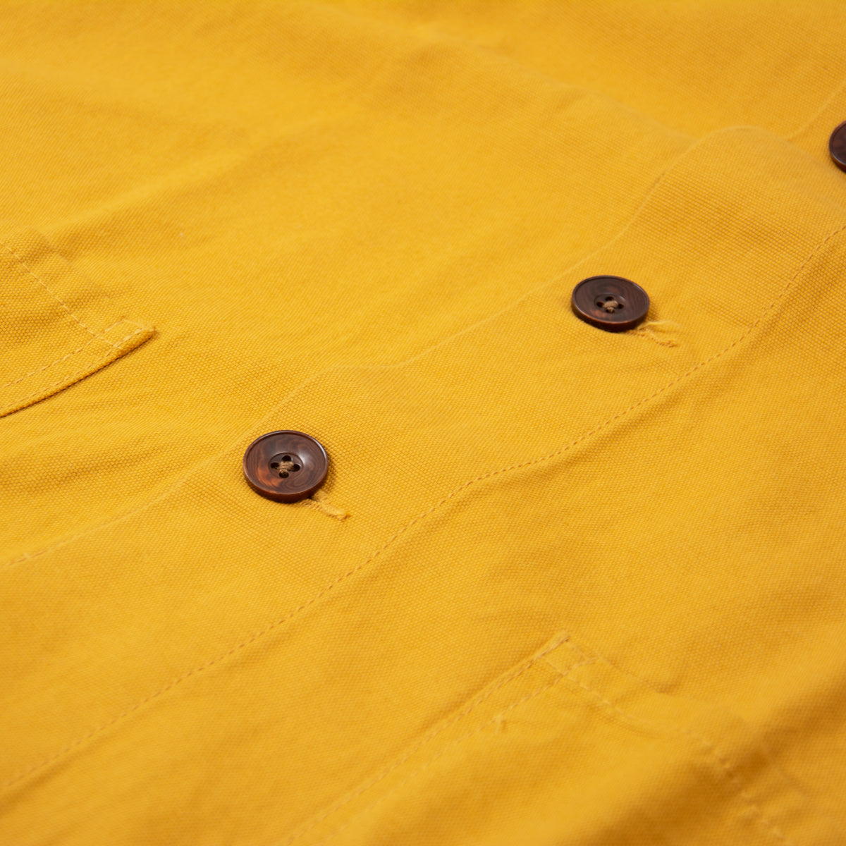 Buy the 3001 Uskees Button Overshirt - Yellow @Union Clothing | Union ...