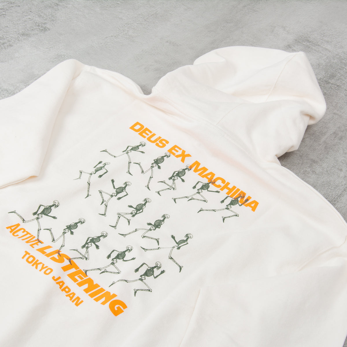 Buy Deus Ex Machina Active Listening Hoodie - Vintage White@Union ...