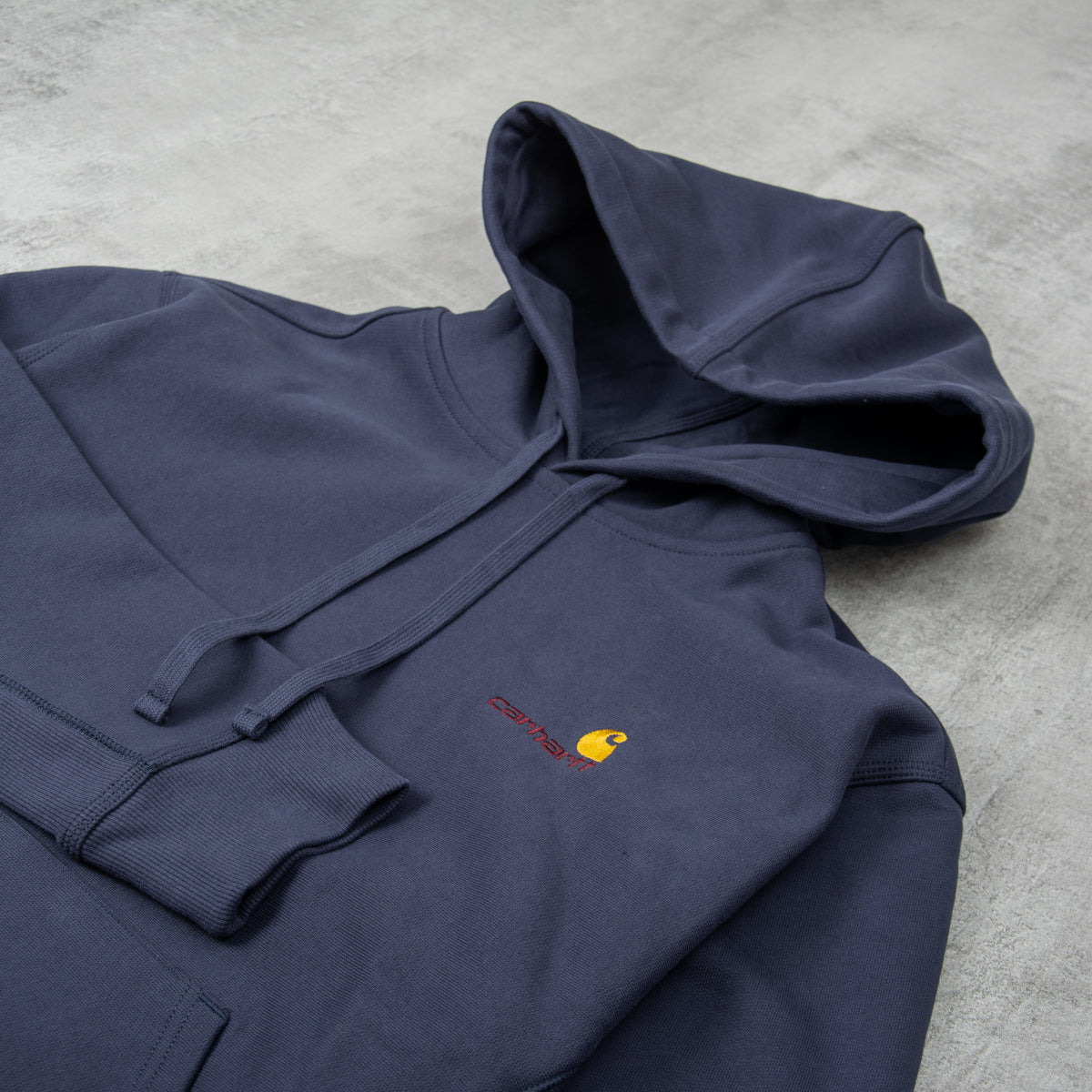 Buy the Carhartt WIP American Script Hoody - Enzian @Union Clothing ...