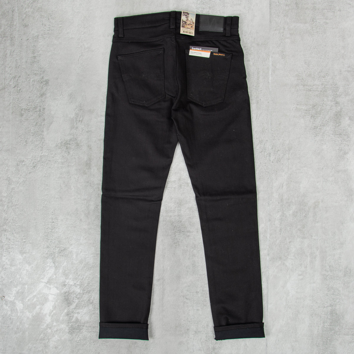 Buy the Nudie Lean Dean Jean - Dry Ever Black @Union Clothing | Union ...