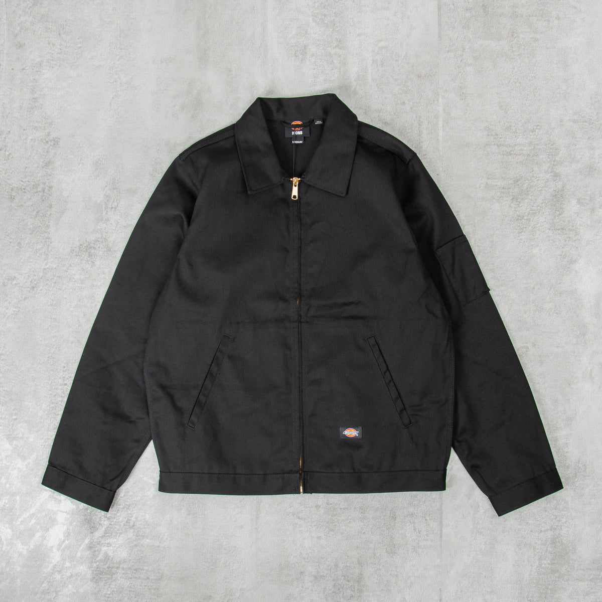 buy the Dickies Unlined Eisenhower Jacket - Black@Union Clothing ...