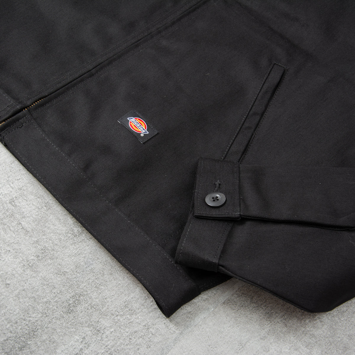 buy the Dickies Unlined Eisenhower Jacket - Black@Union Clothing ...